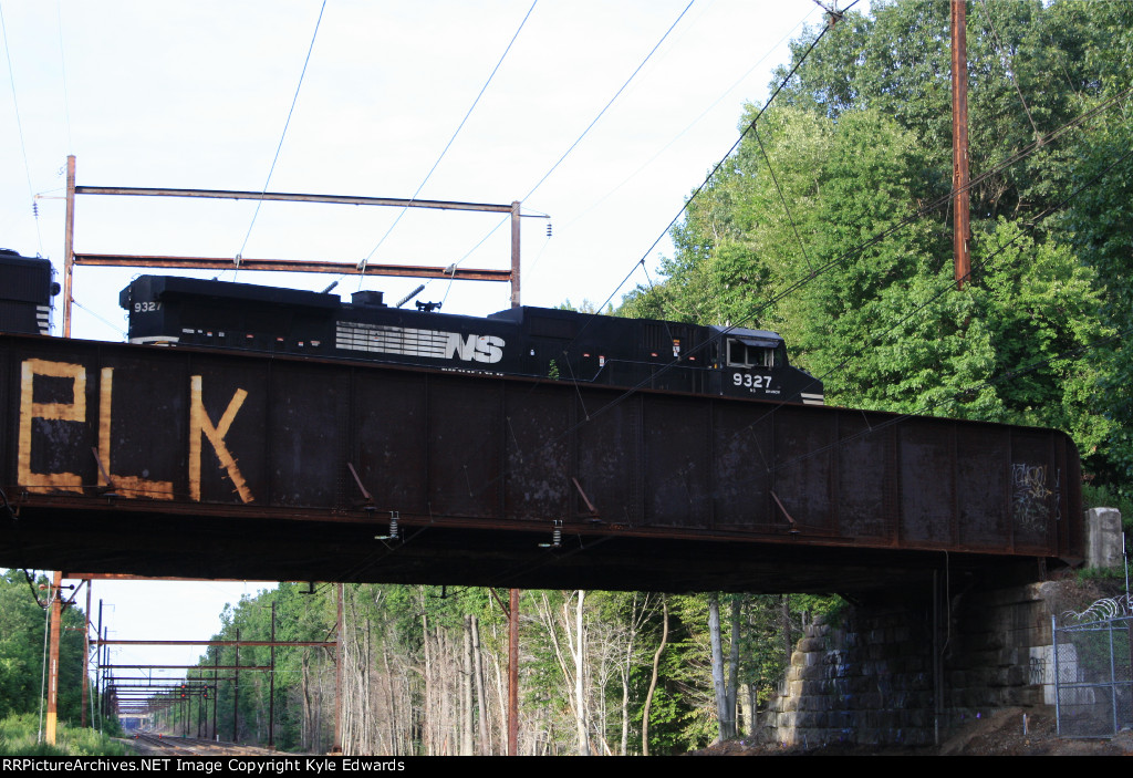 NS C40-9W #9327 on 14G